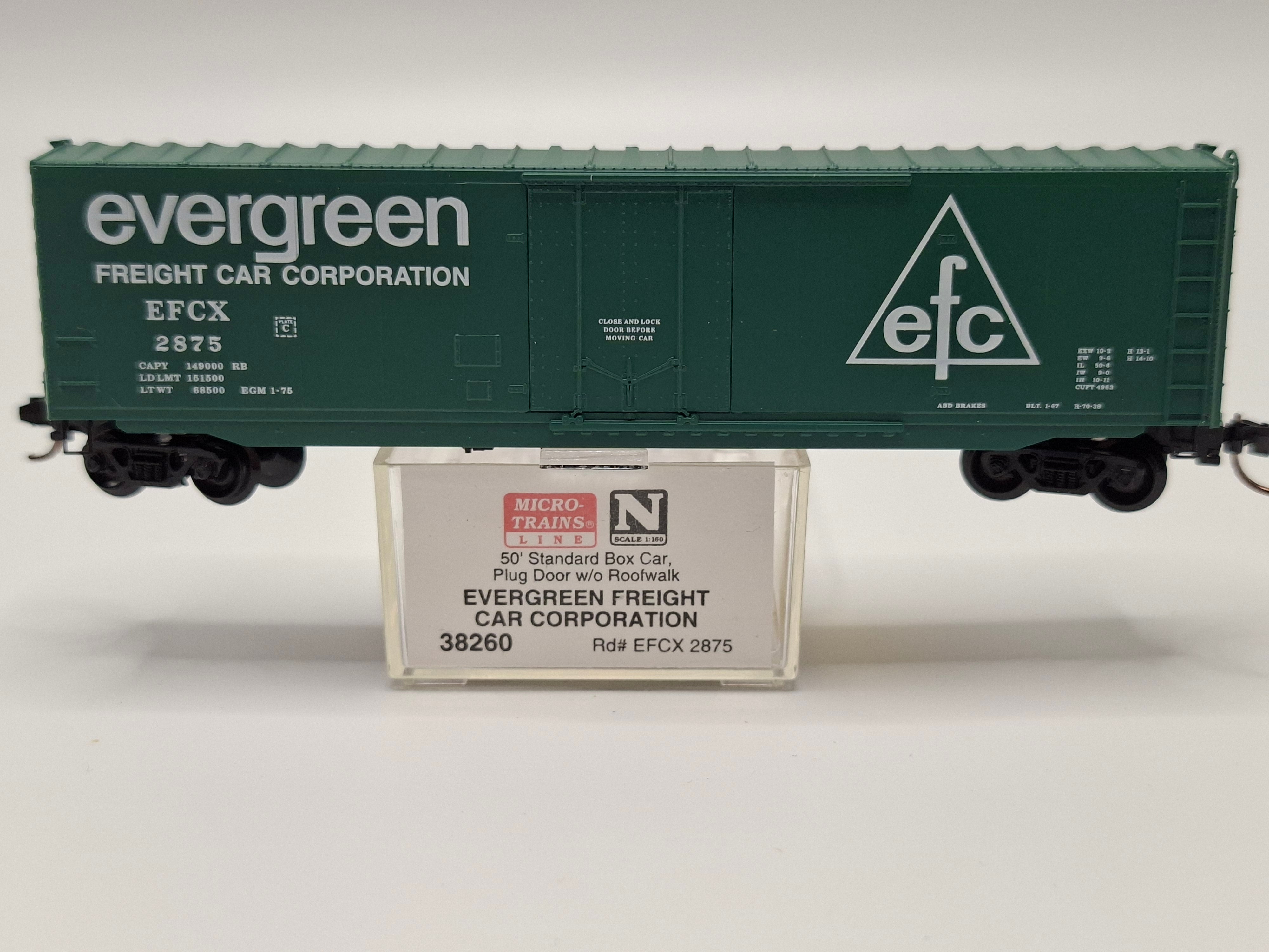Micro Trains 38260 EFCX Güterwagen Stahl 50 Fuss OVP (E US83) – Walti's ...